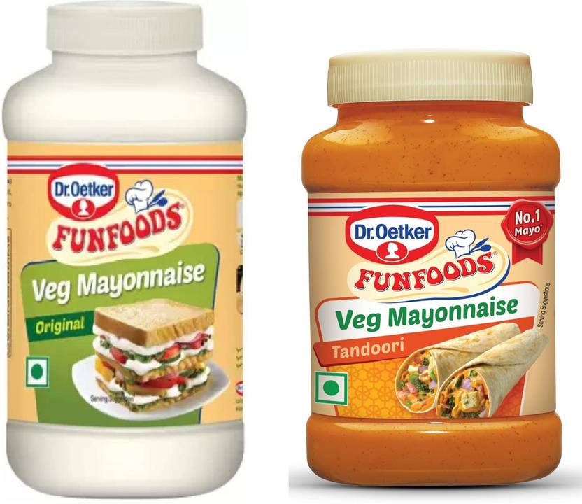 FUNFOODS VEG MAYONNAISE + TANDOORI MAYO Price in India - Buy FUNFOODS ...