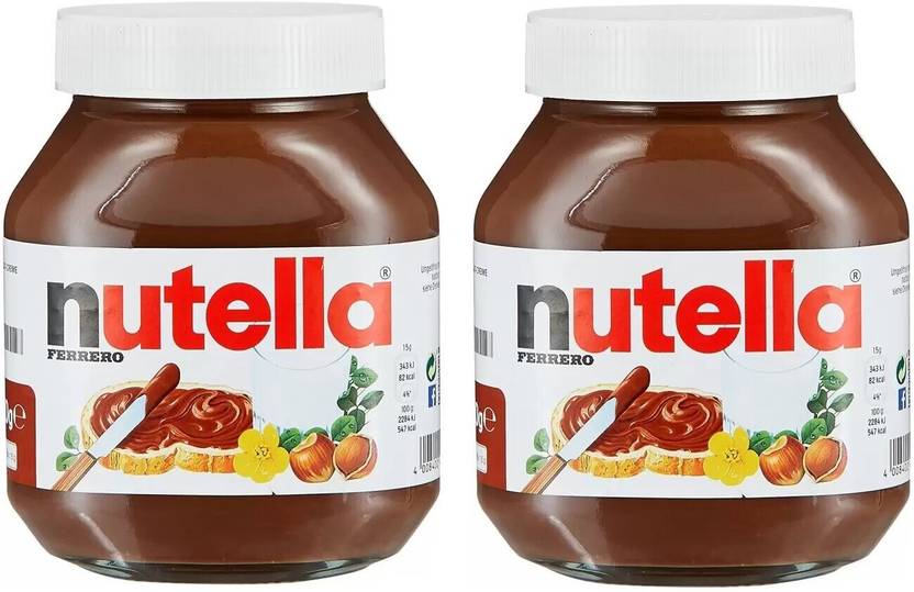 nutella CHOCOLATE SPREAD and Ferrero Hazelnut Spread Combo 750 g Price ...