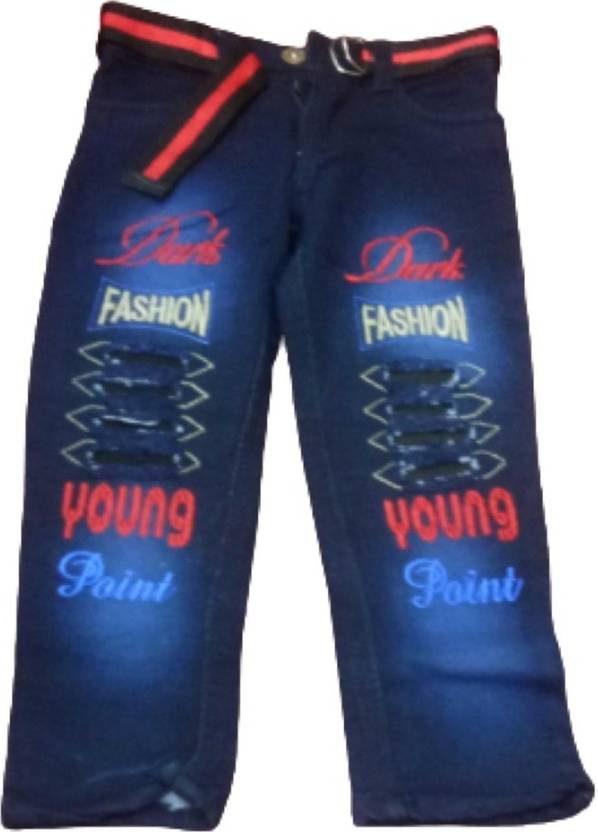 IUHIU Regular Boys Blue Jeans - Buy IUHIU Regular Boys Blue Jeans ...