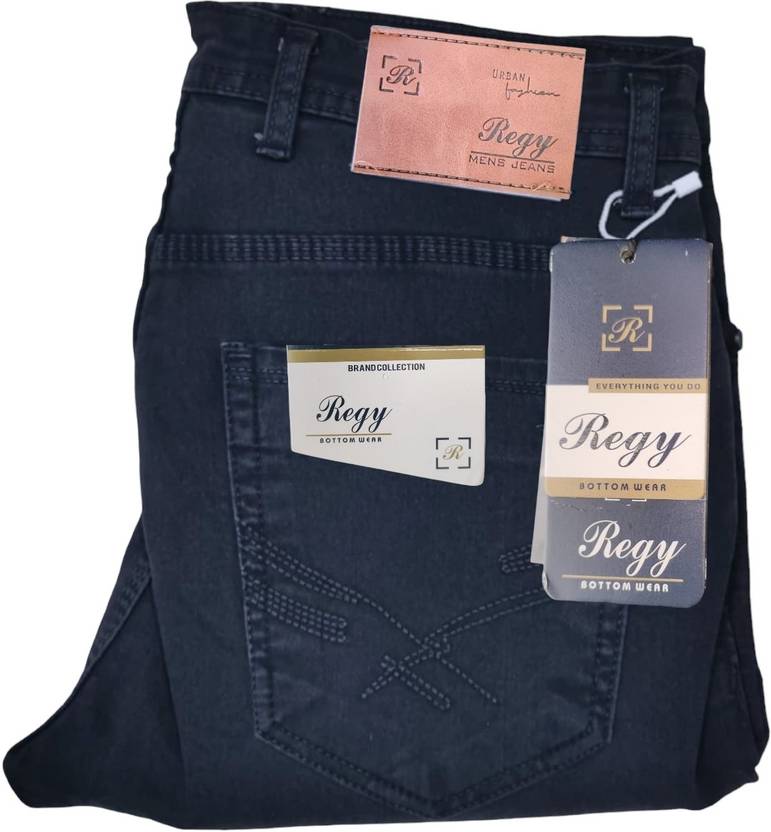 REGY Slim Men Grey Jeans - Buy REGY Slim Men Grey Jeans Online at Best ...