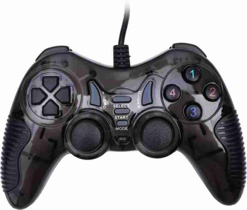 AOKO Turbo USB Dual Play Vibration Joystick Wired USB 2.0 PC Gamepad ...