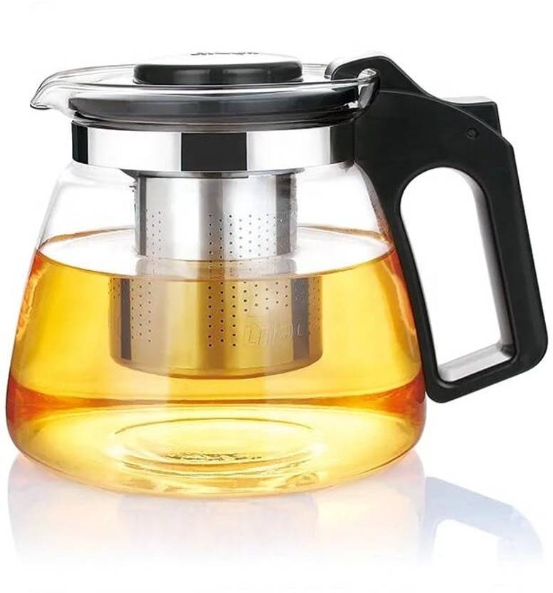 Roswaqio 900 L Borosilicate Glass Kettle Jug Price in India - Buy ...
