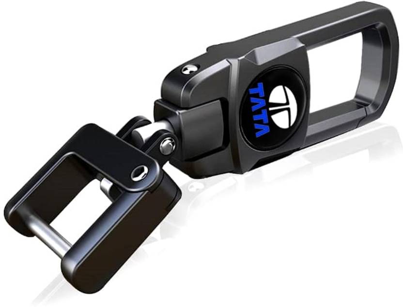 Greenworld Premium Dual Side Logo Keychain For Tata Nexon|Harrier ...