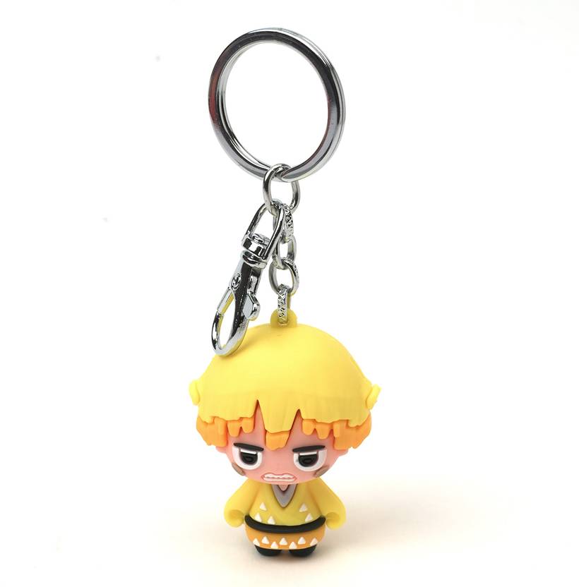 Daiyamondo Demon Slayers Anime Angry Zenitsu Agatsuma 3D keychain With ...