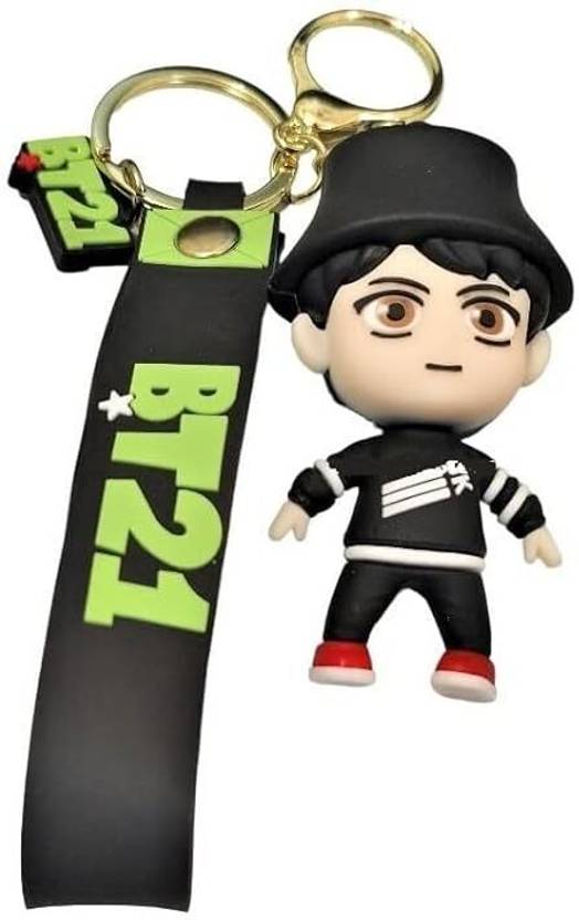 Funfob BTS Jungkook Keychain with Hook (Jungkook Keychain) Key Chain ...