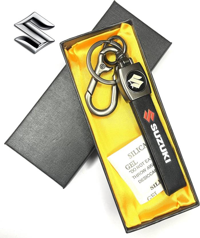 FLAMBE SUZUKI Car & Bike Keychain Stainless steel Metal finish Key ...