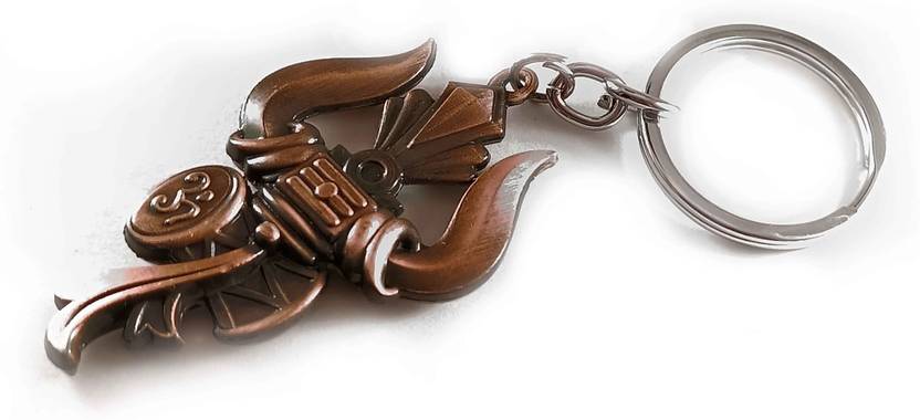 SGE89 Lord Shiva Shankar Mahadev Mahakal Trishul Damaru Brown Metal ...