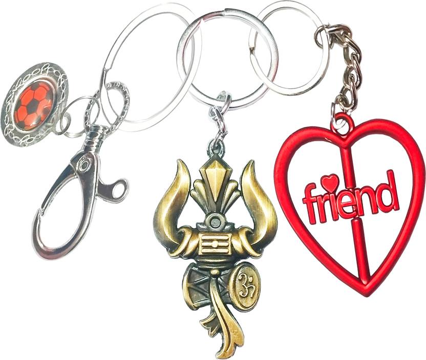 KV Fashion Lord Shiva Trishul With Red Color Rotating Friend Style ...