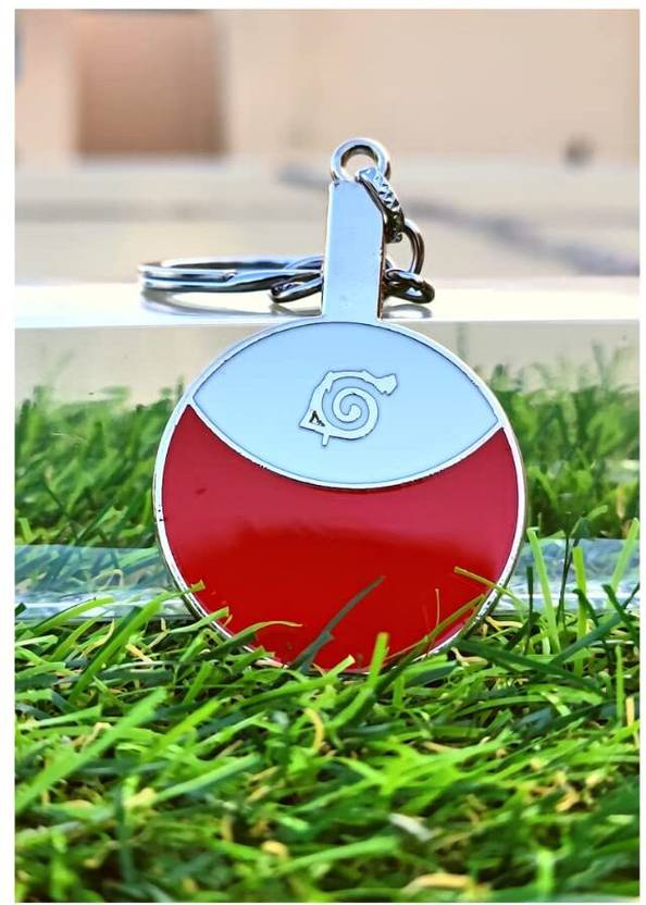 Newview Narutoo Uchiha Clan Logo Mangekyou Red Eye of Sharingan Metal ...