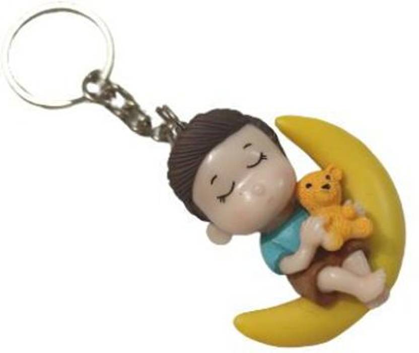 Engineer Infra Solution Boy Moon Design Cute Couple keychain & Keyring ...