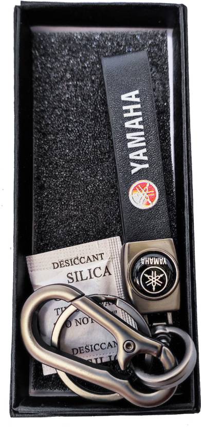 VINAL Yamaha Leather bike keychain Accessories with Alloy Metal and ...