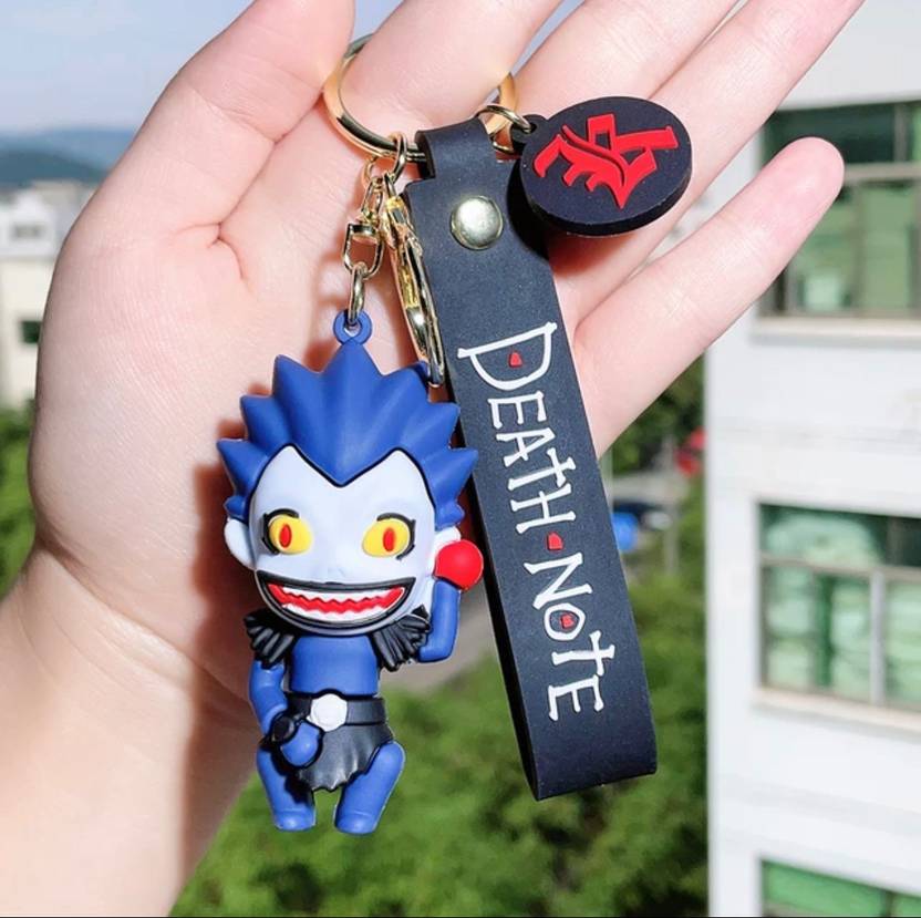 Mubco Death Note Ryuk 3D Keychain | Strap Charm & Hook |Anime PVC ...