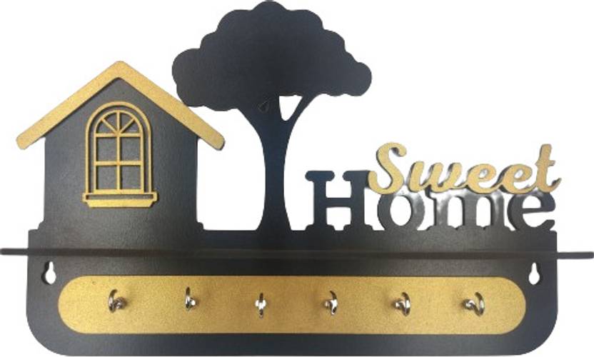 woodglory Home Decoration Unique Stylish Wooden Key Holder for Wall ...