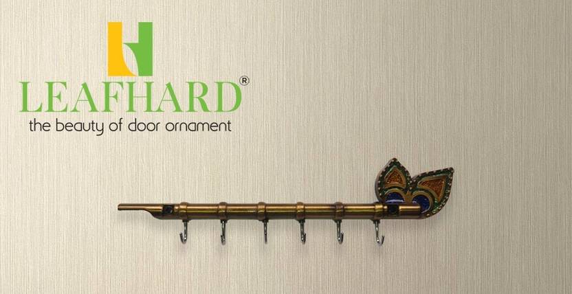 LEAFHARD Wall Mounted Brass Antique Premium and Heavy Flute 6 Key ...