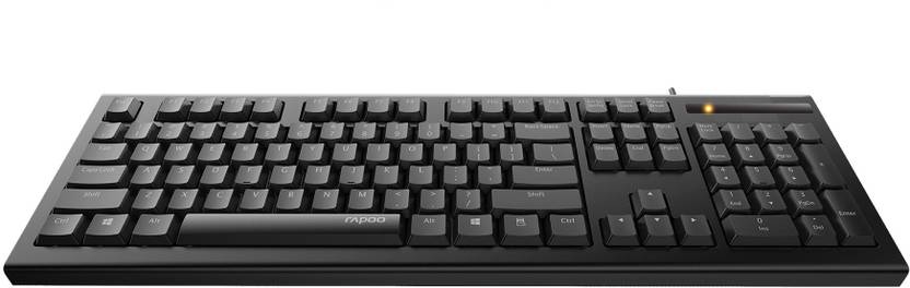 RAPOO NK2600/Spill-resistant Wired USB Standard Desktop Keyboard ...