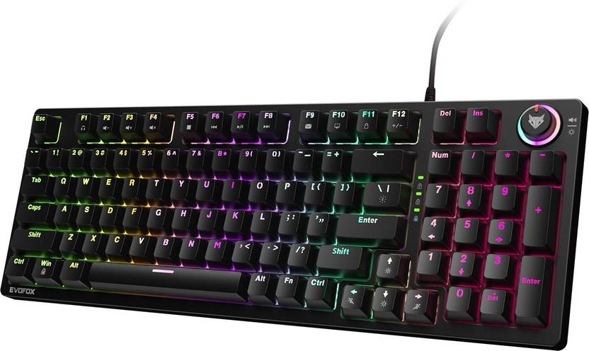 EVOFOX Katana X Mechanical Wired USB Standard Gaming Keyboard ...