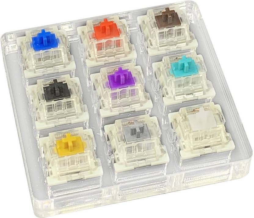 Lyla Mechanical Keyboard Switches Axis Shaft Spare Parts 9 Switches ...