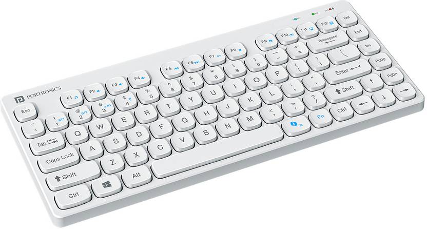 Portronics Bubble, 2.4 GHz & Bluetooth 5.0 Connectivity, Noiseless ...