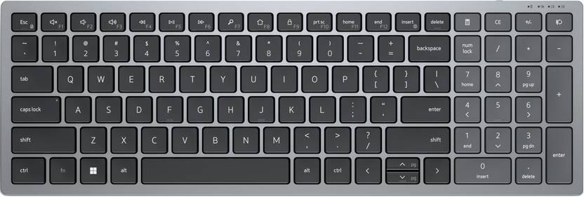 DELL KB740/Compact, Multidevice connectivity with Numeric Keypad ...