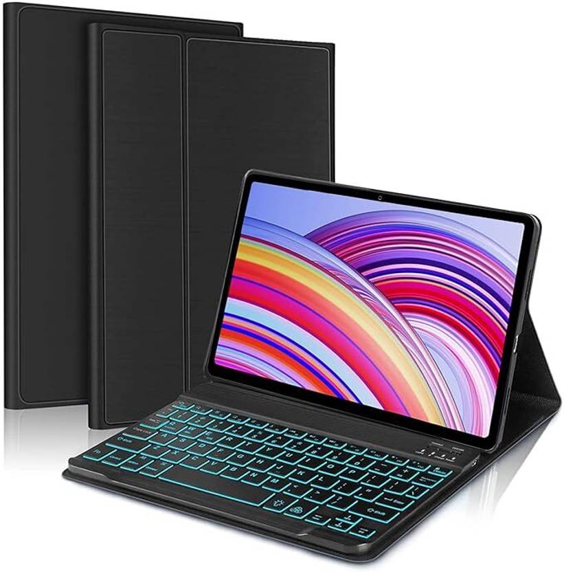 Proelite Redmi Pad Pro 12.1 inch, Magnetic Detachable keyboard with 7 ...