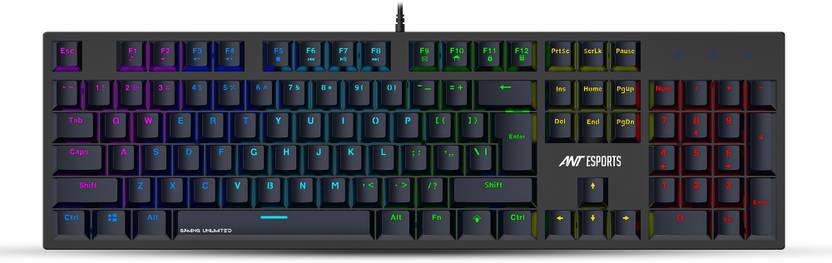 Ant Esports MK3400 Pro V3 Wired USB Gaming Keyboard - Ant Esports ...