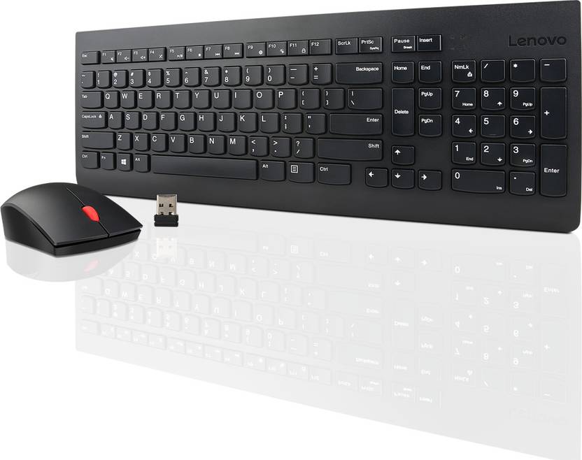 Lenovo KB MICE_BO Wireless Standard Laptop Keyboard Compatible with ...