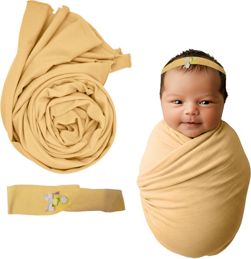 Bembika Baby Photoshoot Wrap – Soft, Comfortable Newborn Baby Wrap for ...