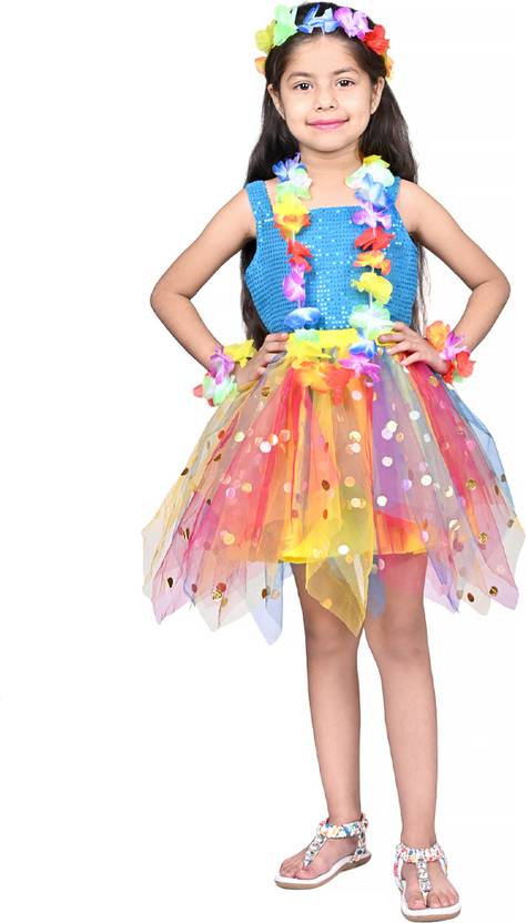 ITSMYCOSTUME Goa Dress For Girls Kids with Complete Accessories Folk ...