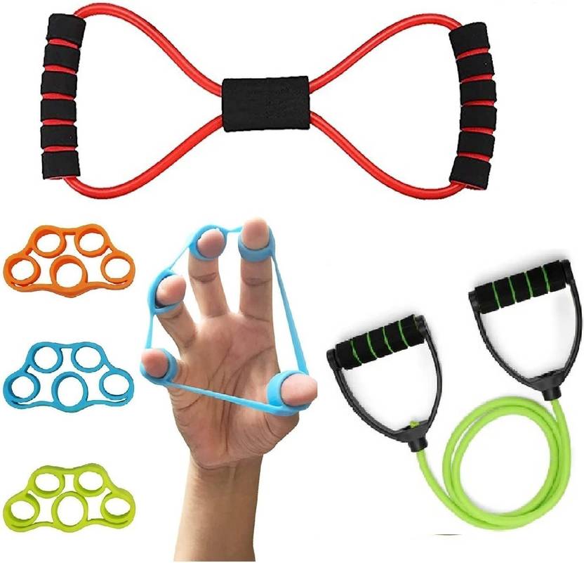 Dr Pacvu Set 3|Toning Tube, 3 Rubber Finger Stretcher for fingers ...