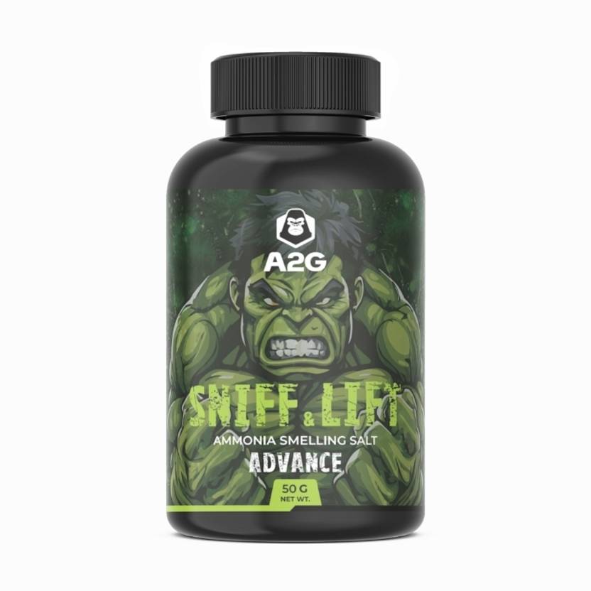 A2G Sniff & Lift Ammonia Smelling Salt( HULK Edition : For Advanced ... A2G Sniff & Lift Ammonia Smelling Salt( HULK Edition : For Advanced ...