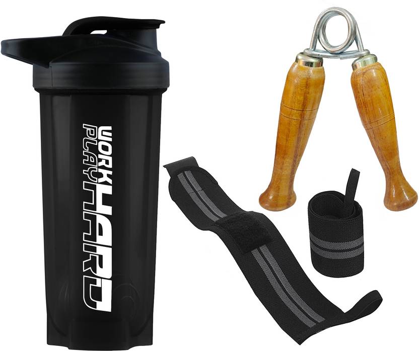 COOL INDIANS Premium Quality Combo Of Gym Shaker With Wrist Band And ...