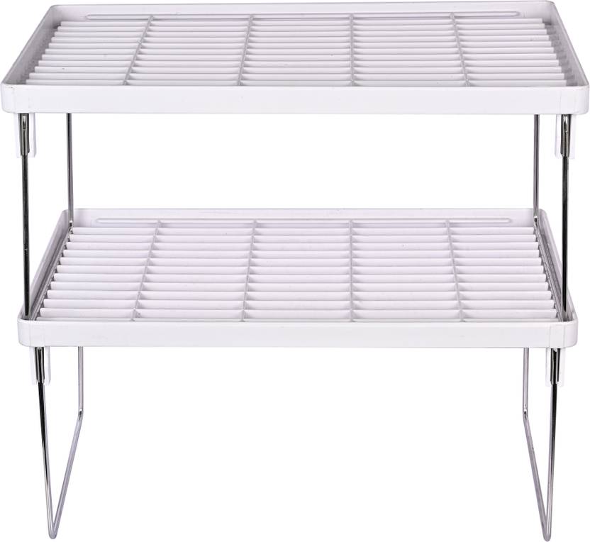 Easyroot Containers Kitchen Rack Plastic Stackable Shelves for Cabinets ...