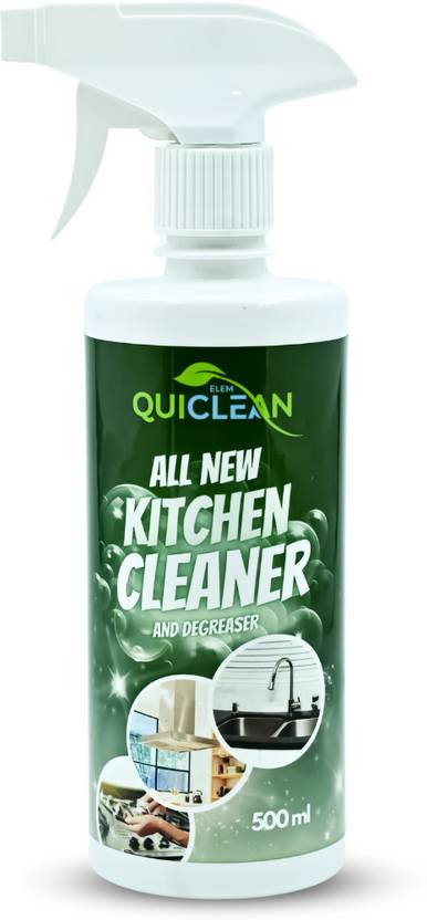 QUICLEAN All New Kitchen Cleaner & Degreaser Spray 500 ML Kitchen ...