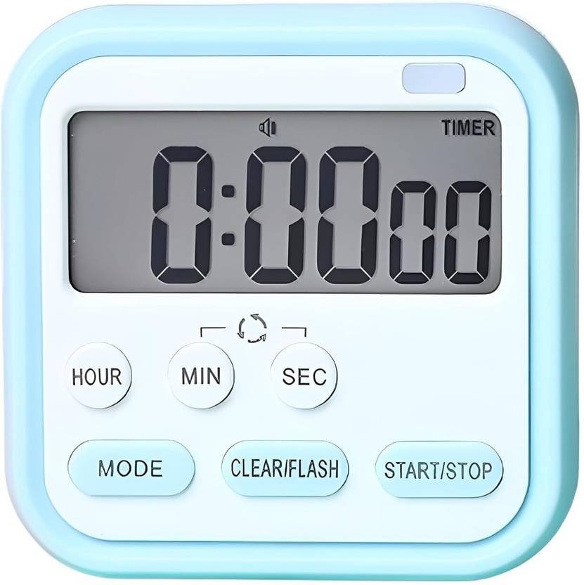 Krusan Magnetic Timer Count Down And Stopwatch With Large Lcd Display