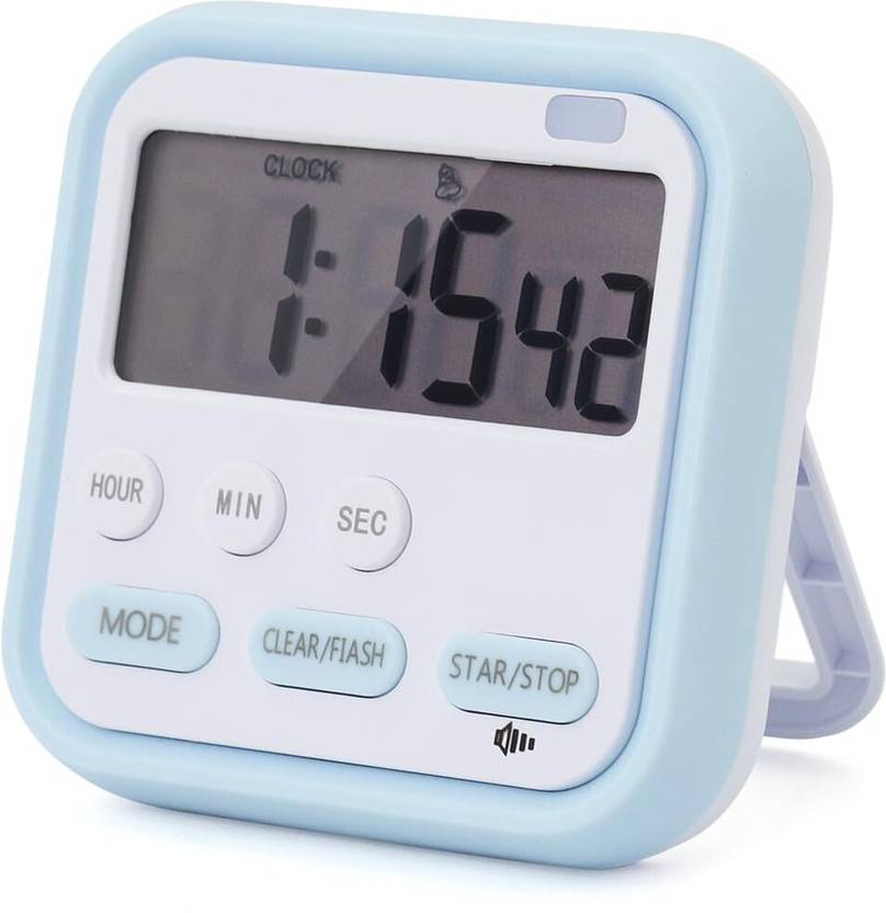 Verilux Kitchen Timer Digital Clock 24 Hour Large Display Digital ...