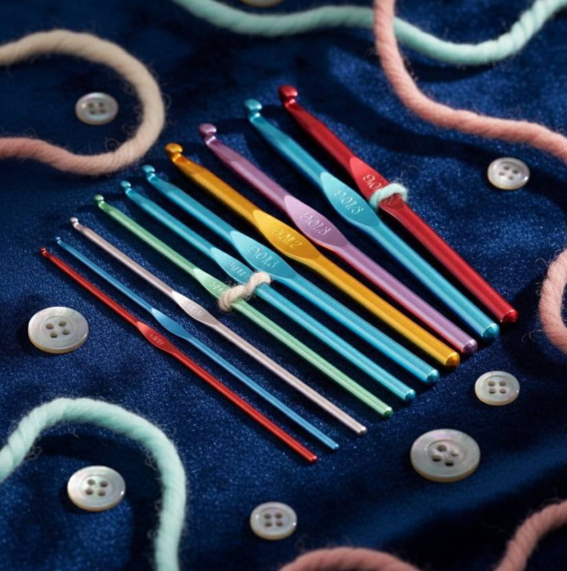 sassy beauty Crochet Hooks for Wool Craft Work - Crochet Hooks for Wool ...