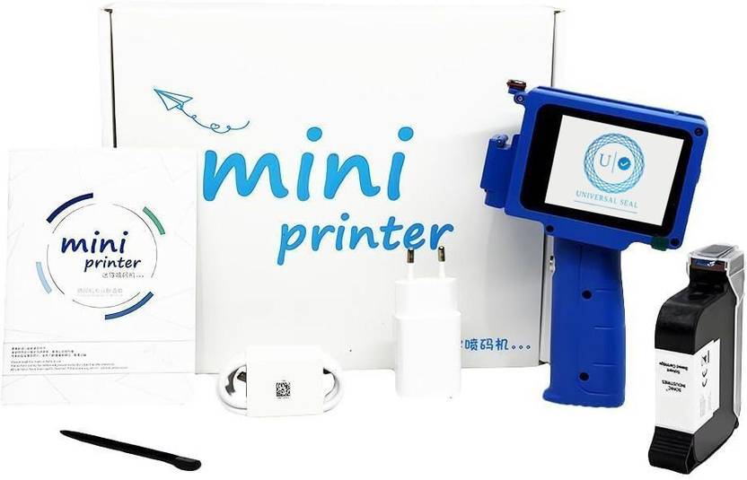universalseal Handheld Inkjet Printer, Mini Smart LED Touch Screen ...