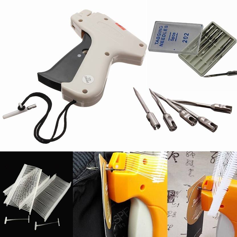 metrotools PRICE LABEL TAGGING TAG GUN MACHINE WITH 5000 BARBS AND 5 ...
