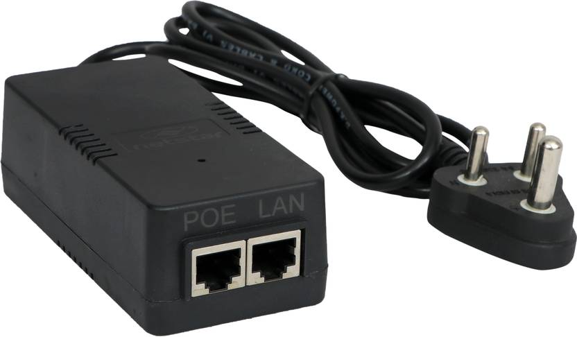 Netstar Passive PoE Injector 12VDC @ 2A | with 3 Pin Power Cord | Plug ...