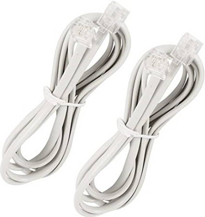 KDL 1.5 Meter RJ11 Telephone Modem Lan Cable compatible with also Modem ...