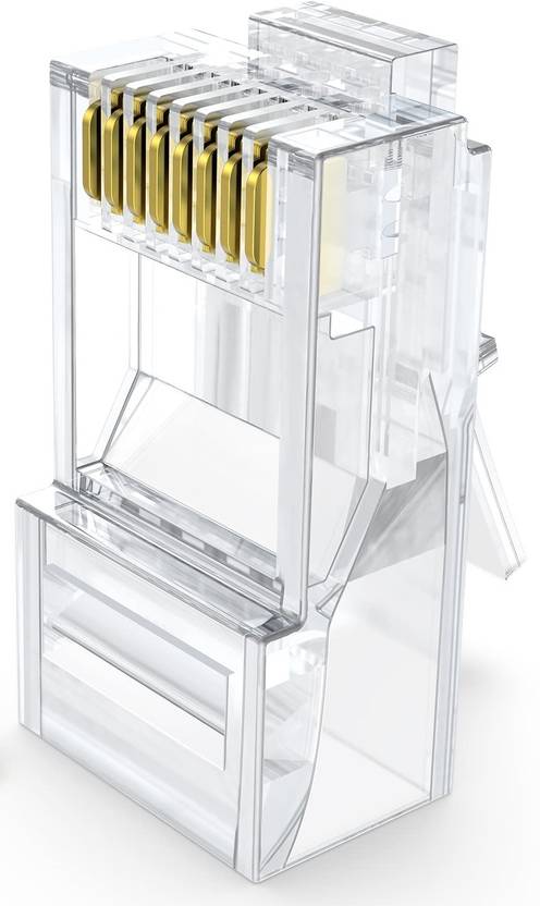 Civon RJ45 Connector, UTP Network Plug for Cat 6 Cat5e Cable (100 Pcs ...