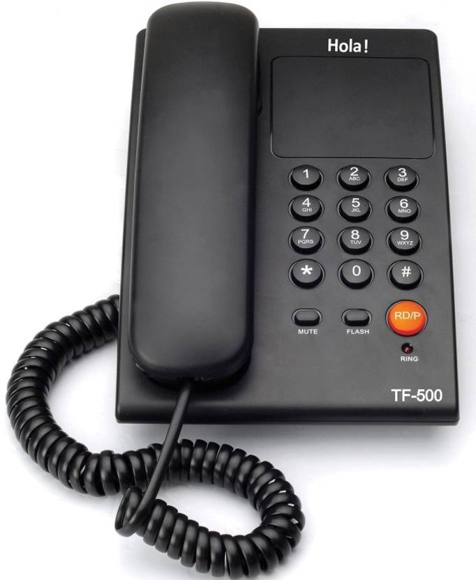HOLA TF 500 Corded Landline Phone Price in India - Buy HOLA TF 500 ...