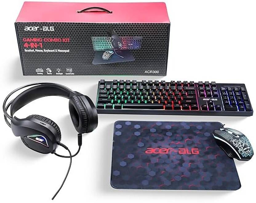 ZEB ACER ALG GAMING COMBO KIT 4-IN 1 Combo Set Price in India - Buy ZEB ...
