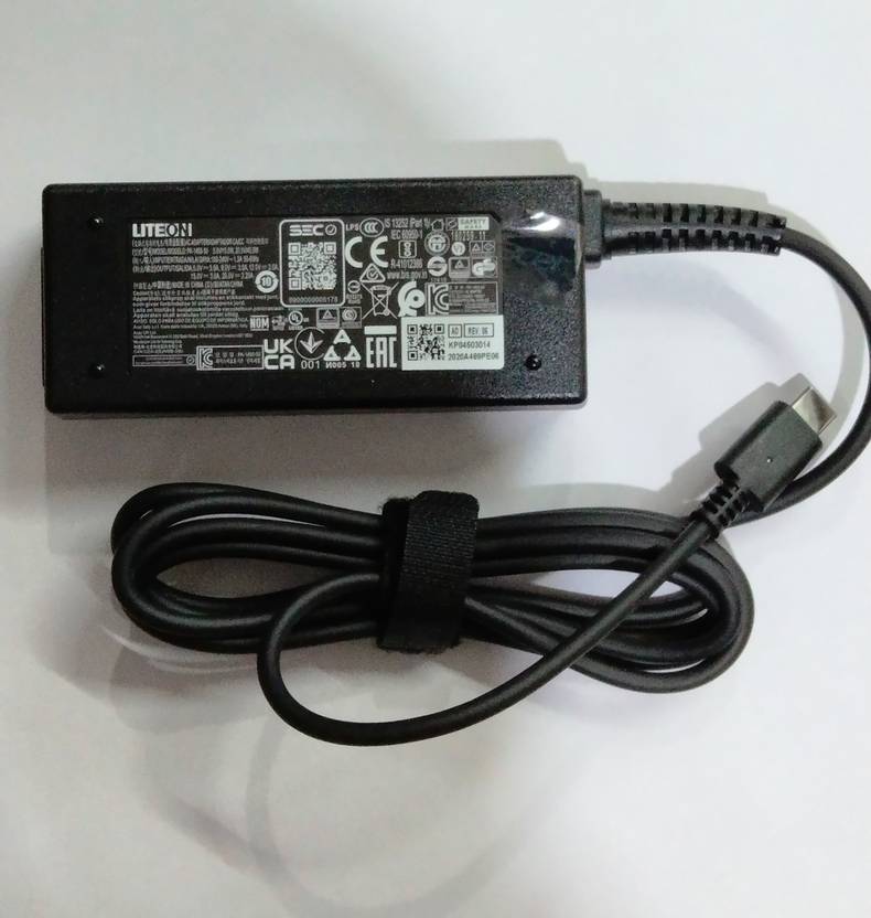 Acer 45W Laptop Charger (USB-C Connection) 45 W Adapter - Acer ...