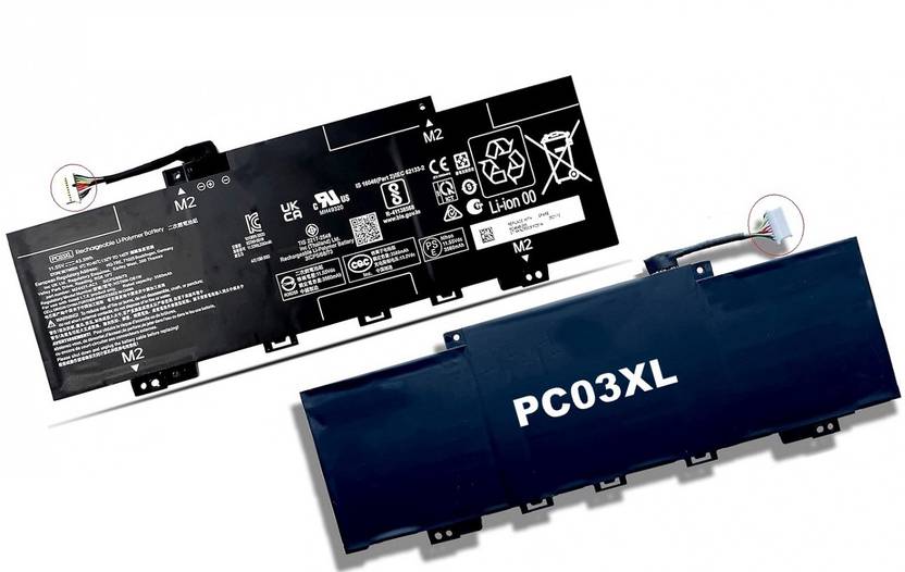 SOLUTIONS-365 PC03XL Laptop Battery Compatible for HP Pavilion X360 14 ...