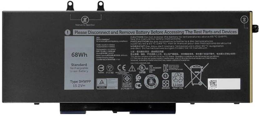 SOLUTIONS-365 3HWPP 68WH LAPTOP BATTERY FOR DELL LATITUDE 14 5410 4 ...