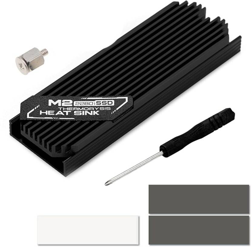 HANNEA M.2 SSD NVMe Heat Sink heatsink M2 2280 SSD Hard Disk Aluminum ...