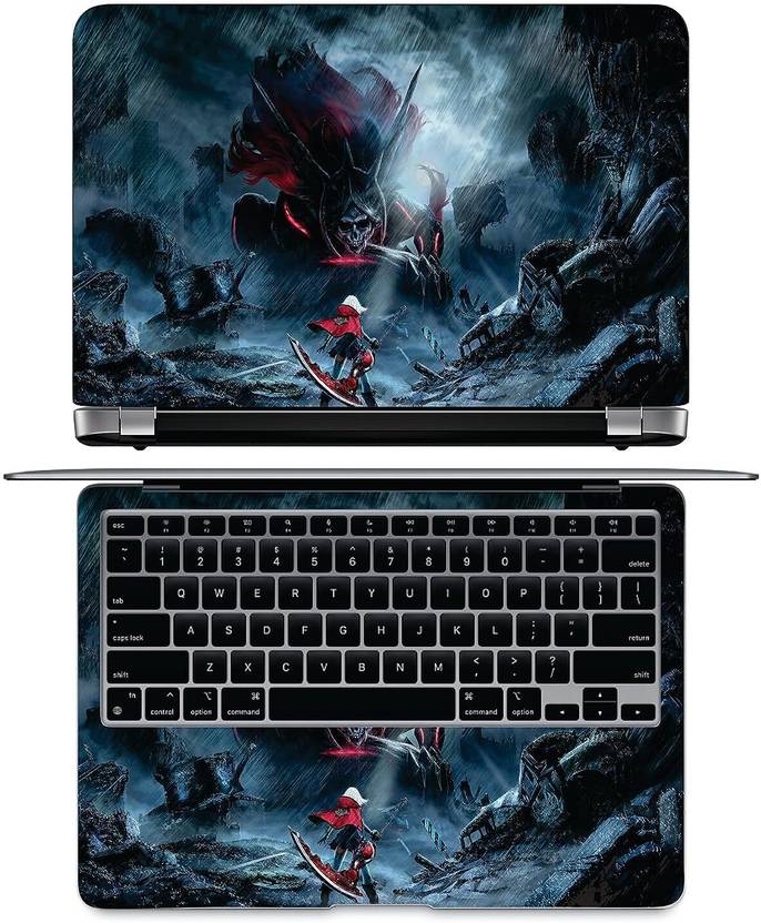 PRINTHUBS Full body Anime Laptop Skin Decal Sticker Scratch & Bubble ...