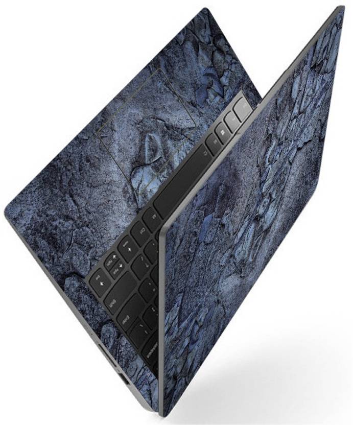 INDIA SHOPERS Full Body Laptop Skin For 14 to 15.6 inch Laptop - Black ...