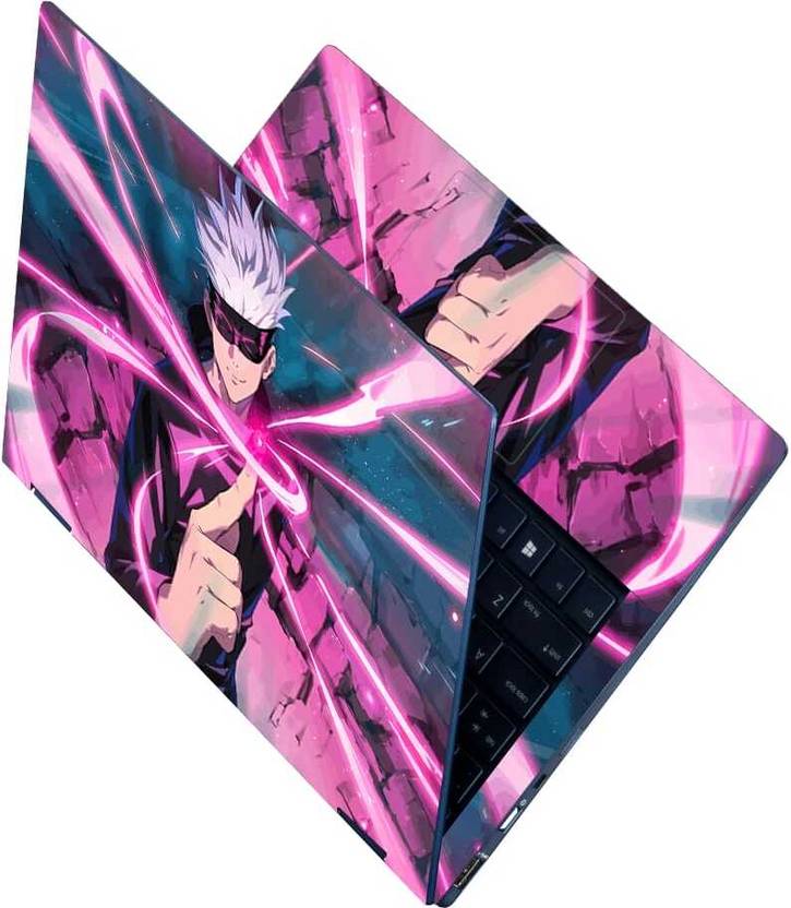 Flipkart Smartbuy Full Body Laptop Skin Sticker Anime Satoru Gojo